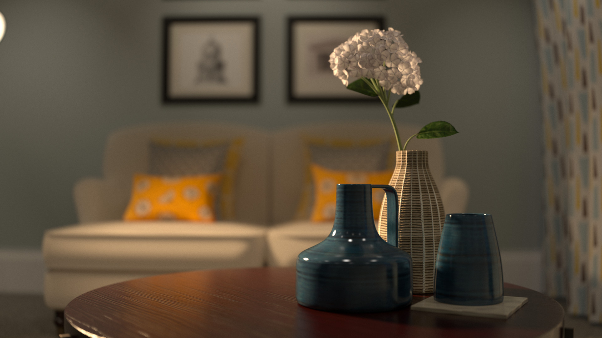 Richard Cope - Architectural Visualisation Masterclass - Living Room