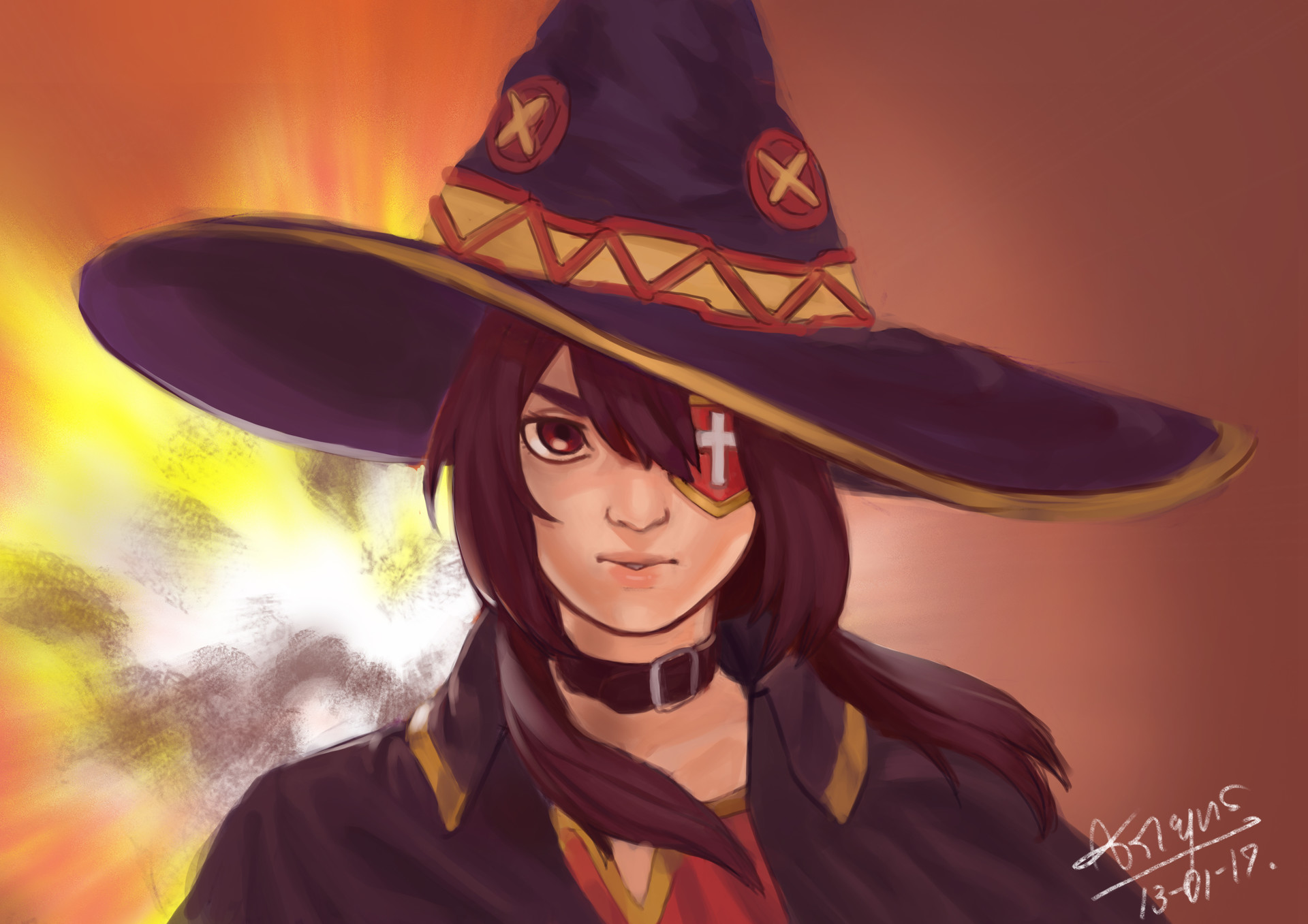 ArtStation - Megumin Fanart