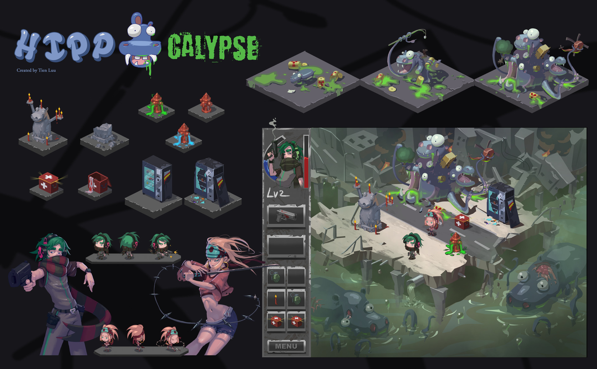 ArtStation - Hippocalypse