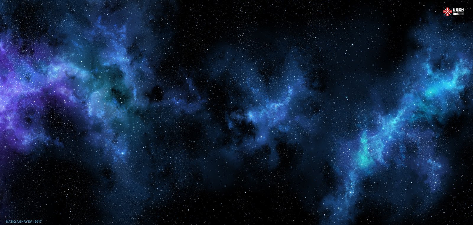 Natiq Aghayev - Starfield and Nebulaes Skybox for "Space Engineers"