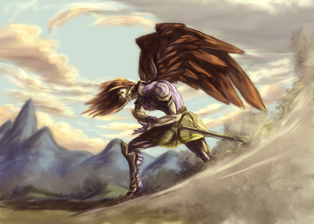 ArtStation - Angel of Wrath