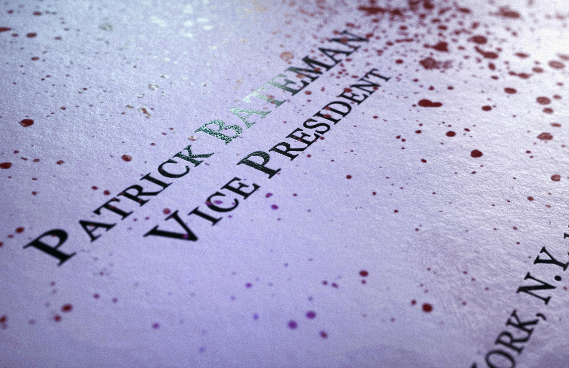 ArtStation - American Psycho