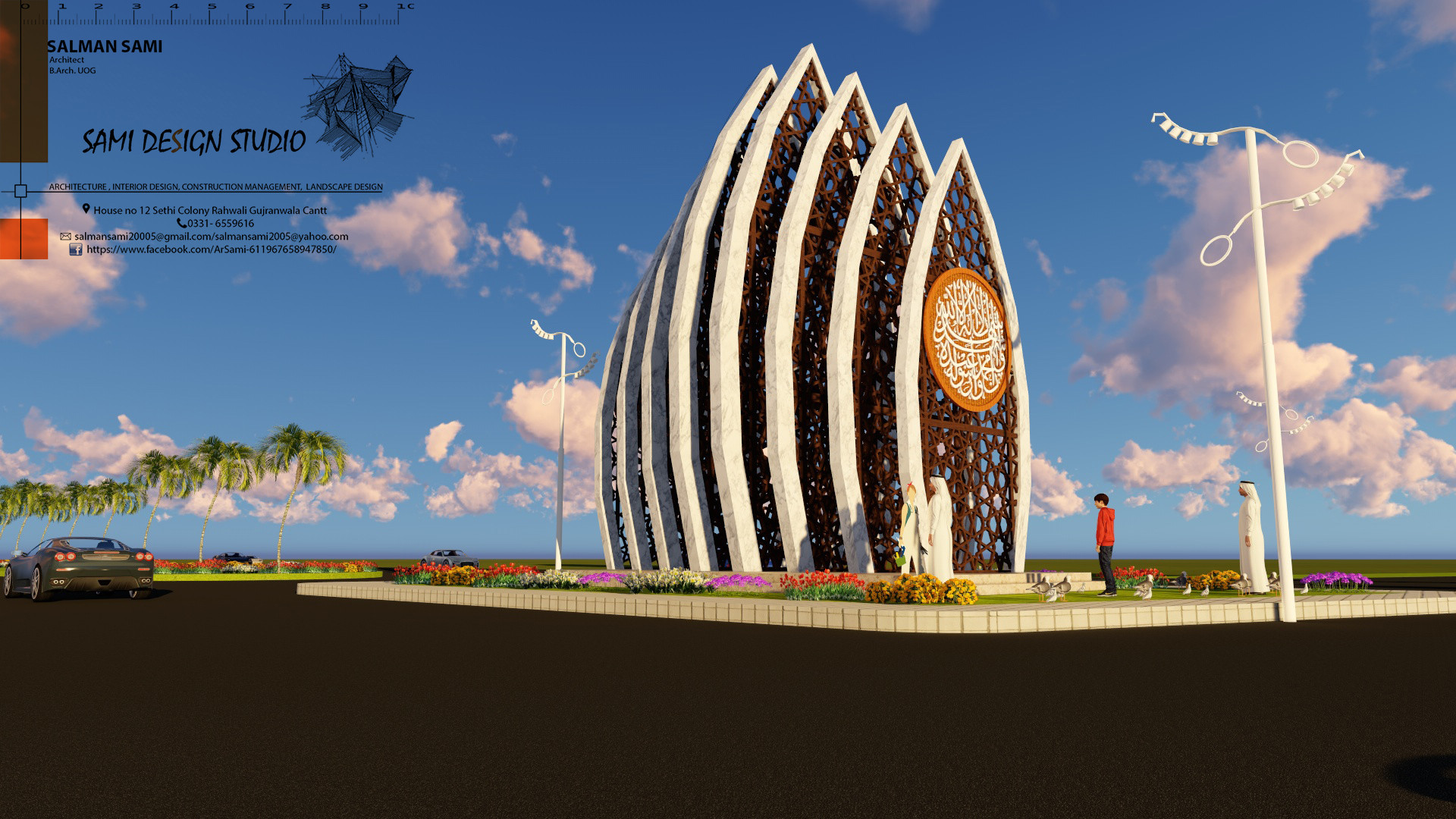 ArtStation - Monument For Roundabout