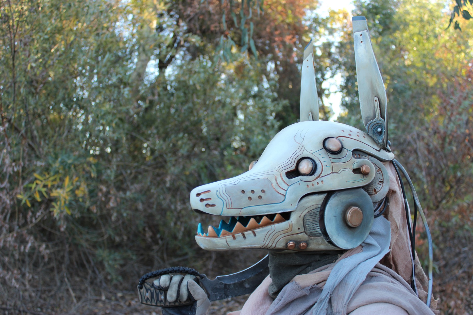 Melita Curphy - Anubot mask