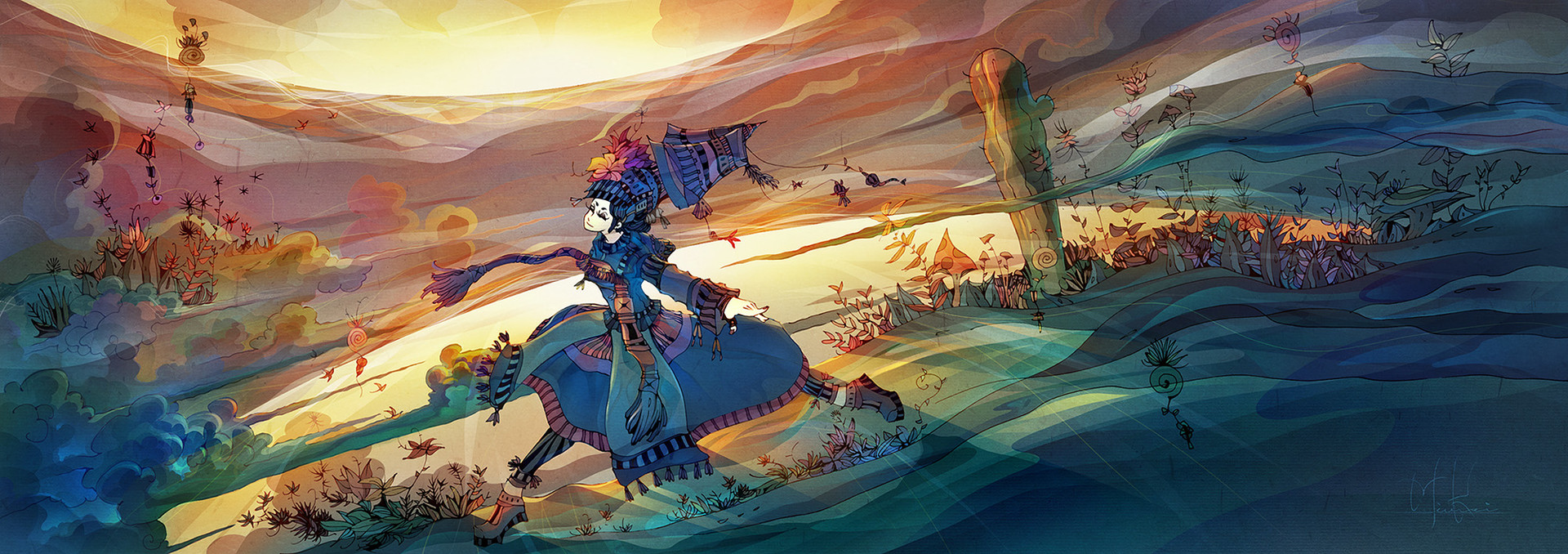 ArtStation - Sun dance