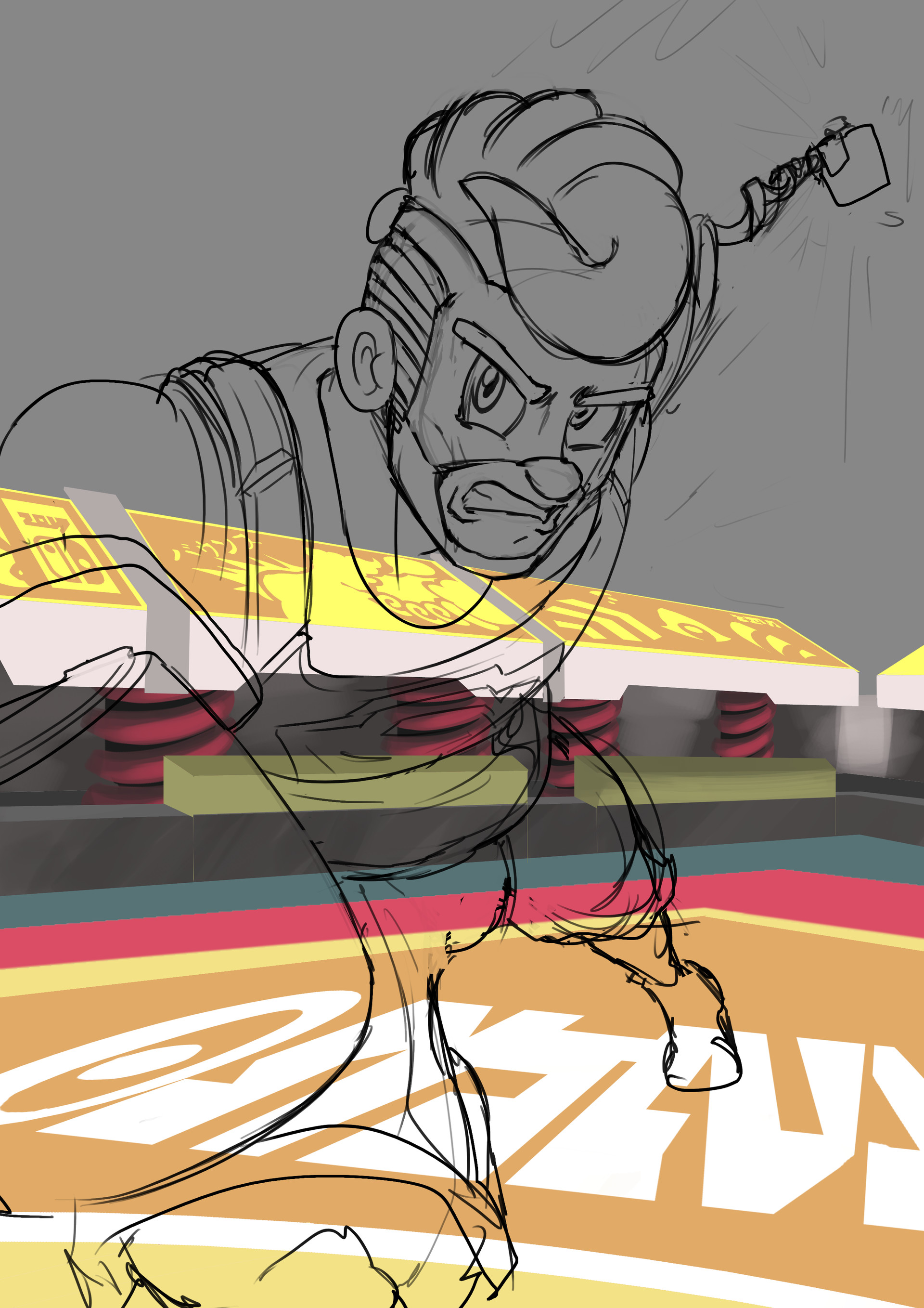 Forrest Anthony - Nintendo ARMS - Spring Man