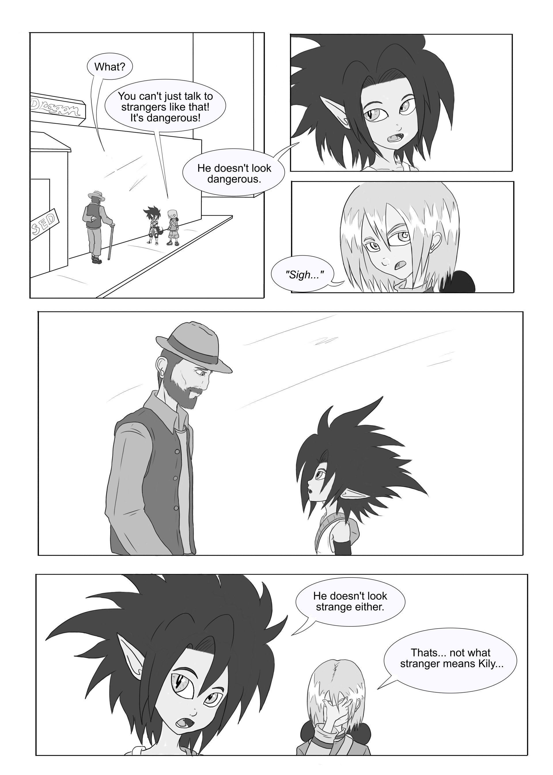 ArtStation - Ever-Night Pg8, Logan Langley