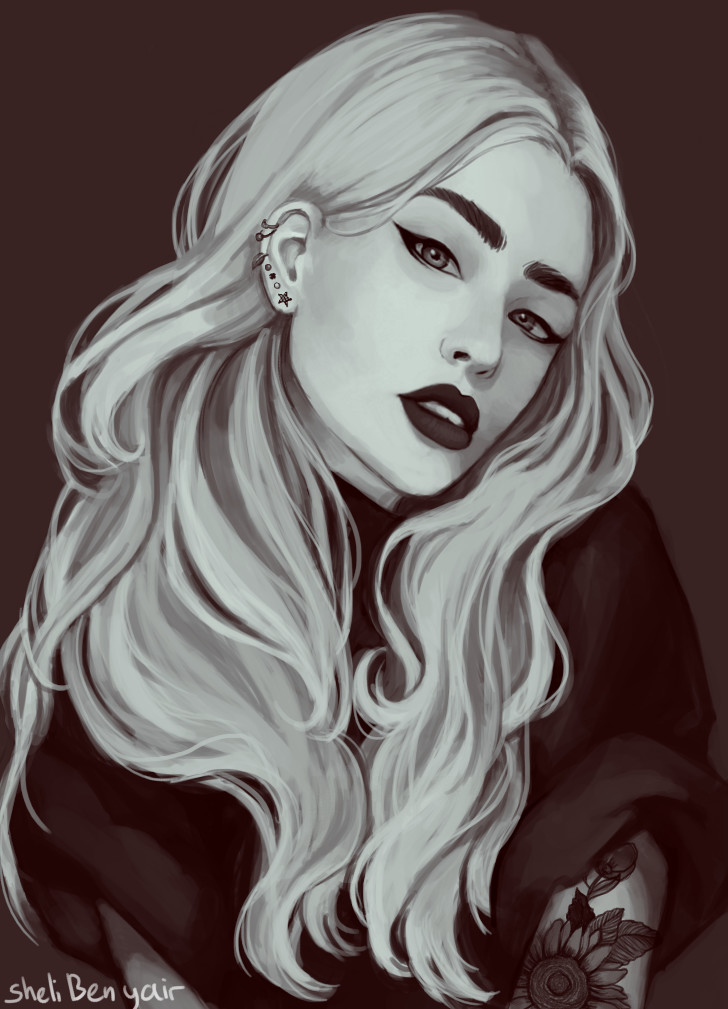 ArtStation - Red Girl