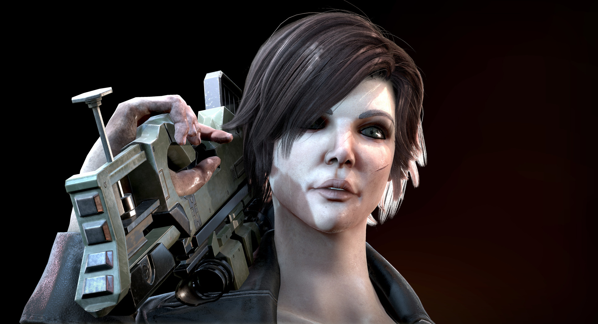 ArtStation - Cyborg Character