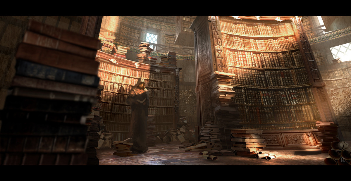 ArtStation - Warcraft (2016): Library_02