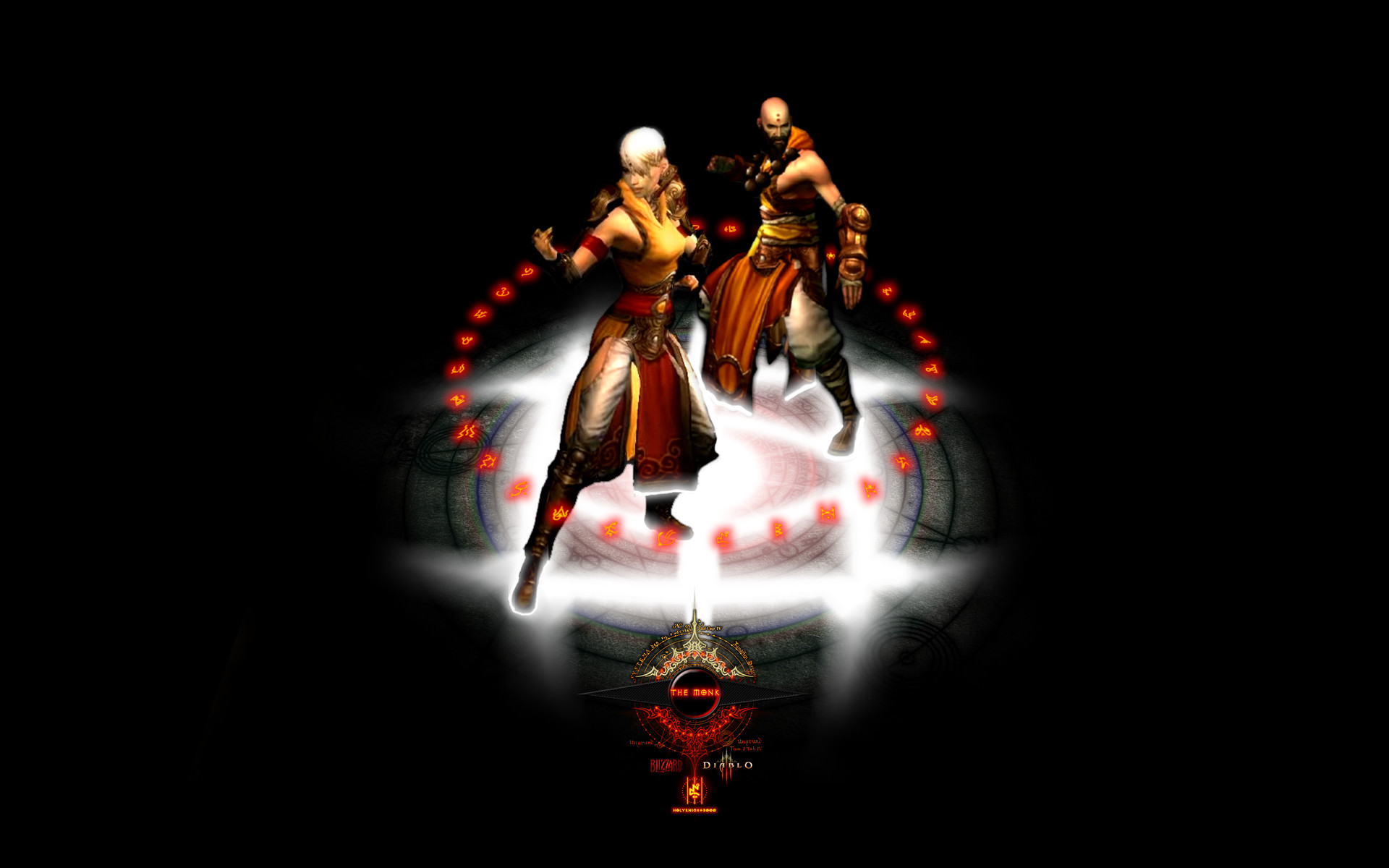 Aaron Williams - Monk Rune Fan Art #2: Radiant Visage Rune