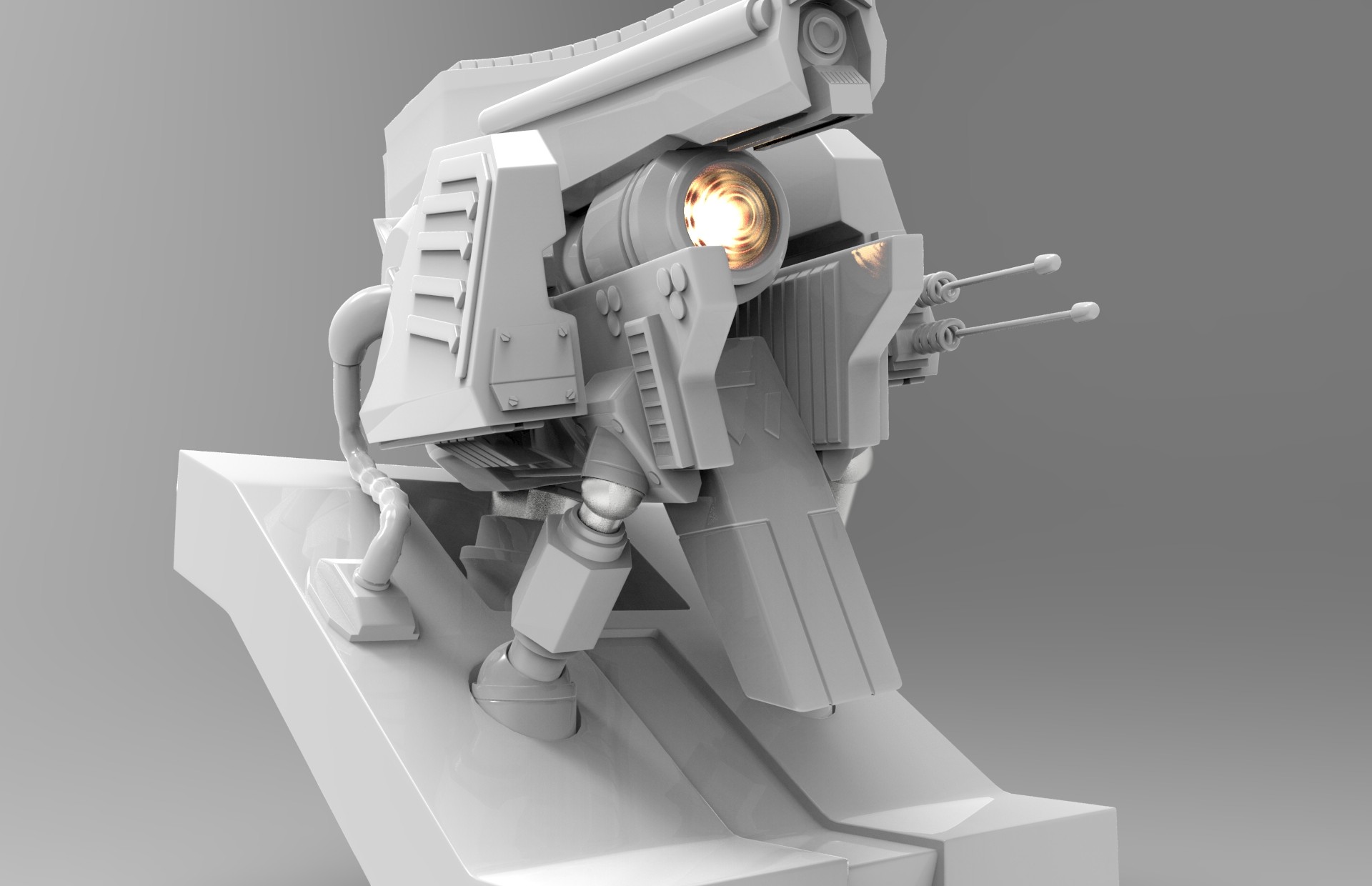 ArtStation - Robot Head