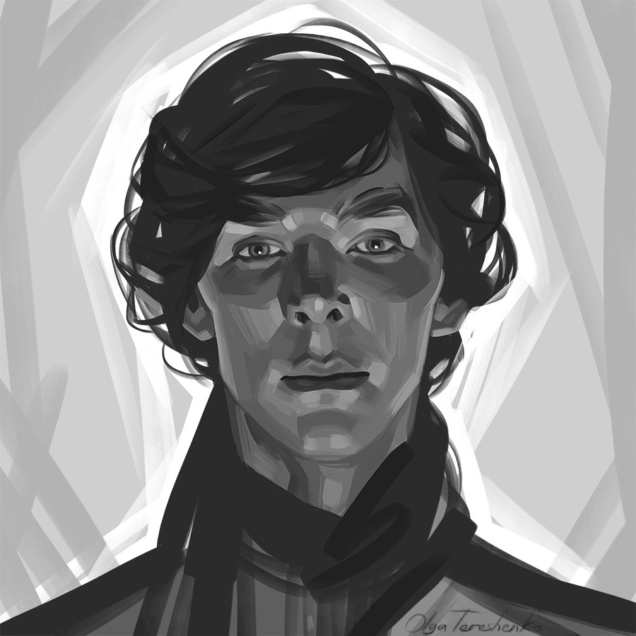 ArtStation - Sherlock. A series of portraits