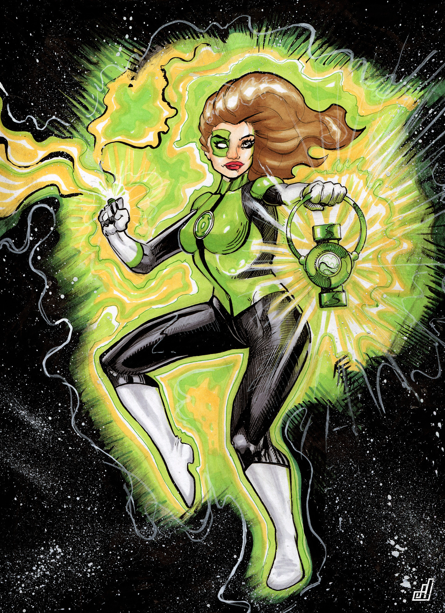 ArtStation - Jessica Cruz/Green Lantern