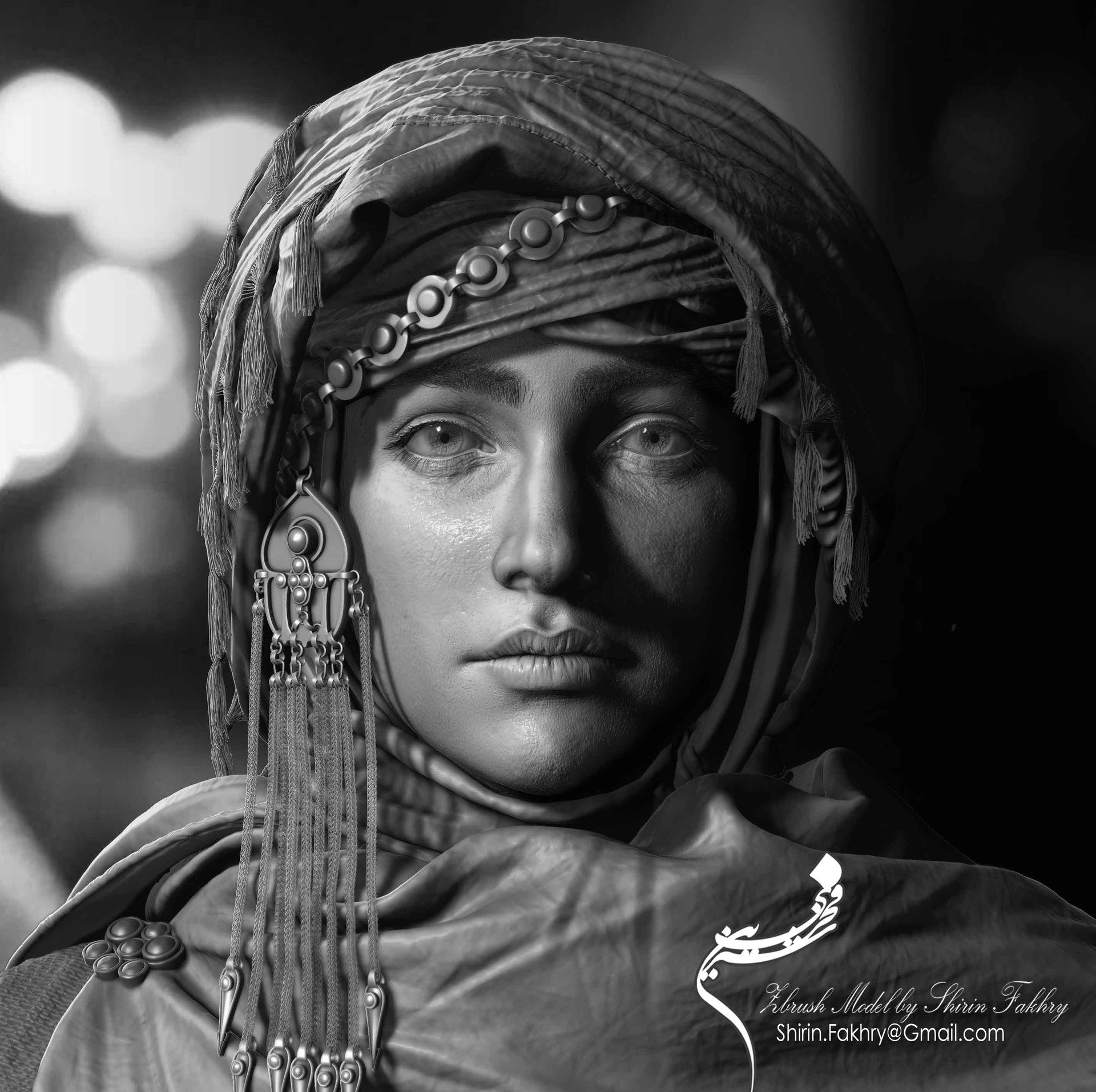 ArtStation - kurdish girl