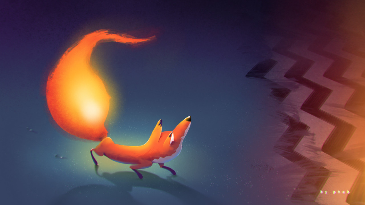 ArtStation - Fox Walk With Me