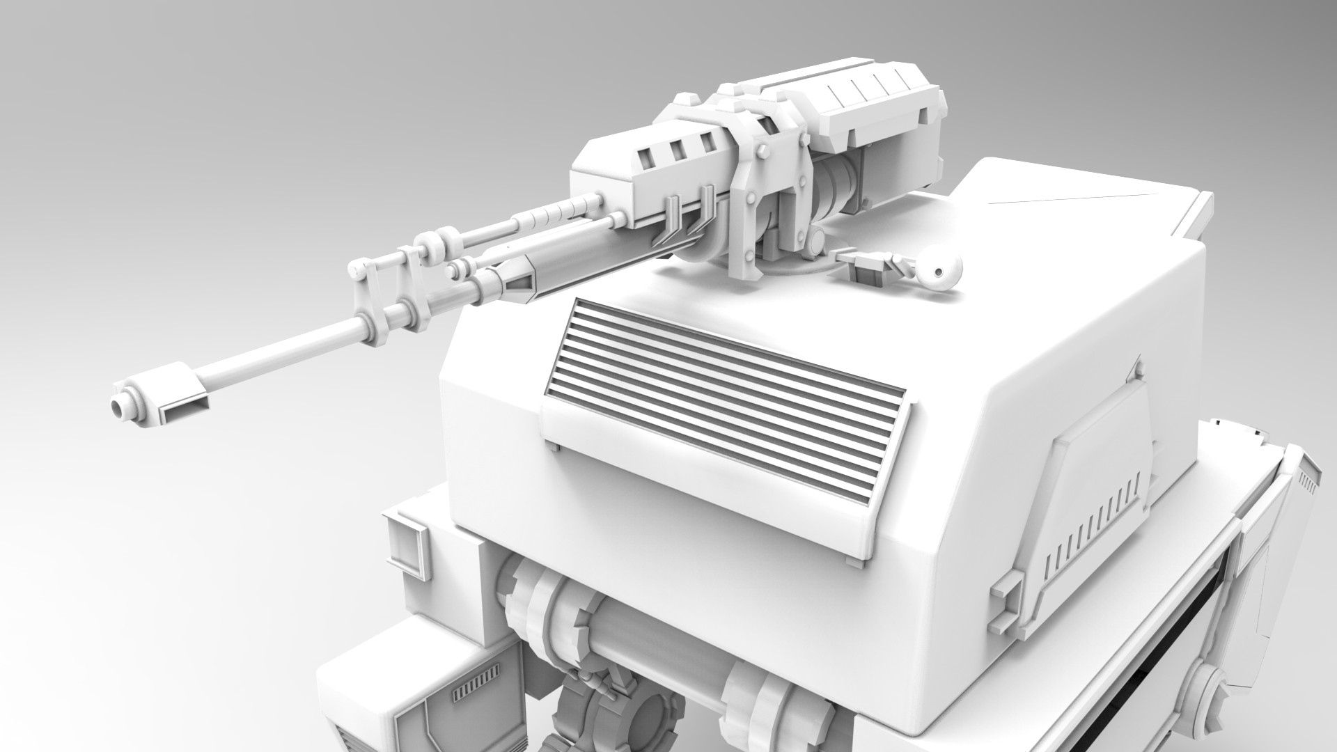 Faiz Haider - Mechanical Robo Tank