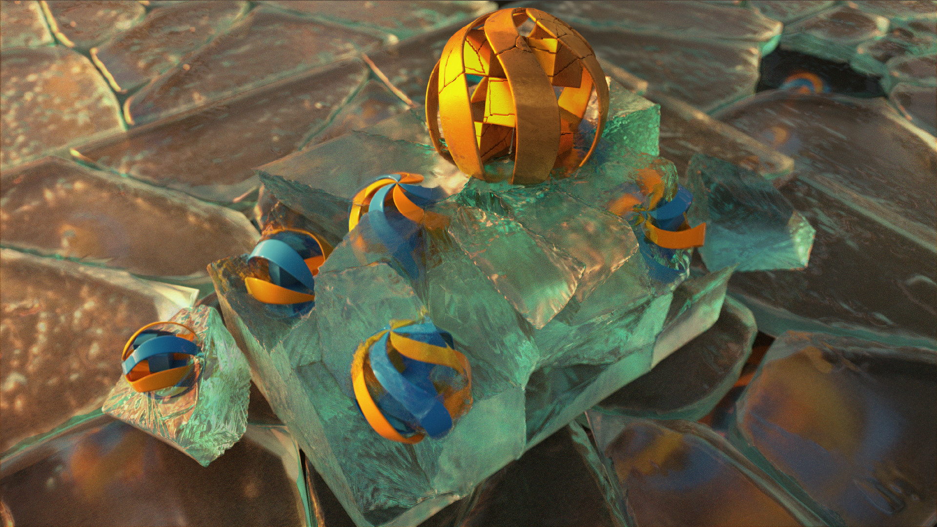 ArtStation - Ice Logo II