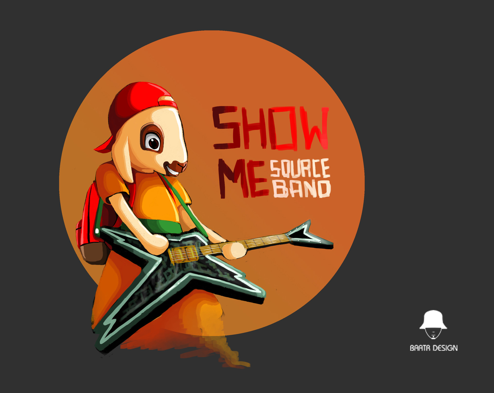 ArtStation - SOURCE band Single Cover