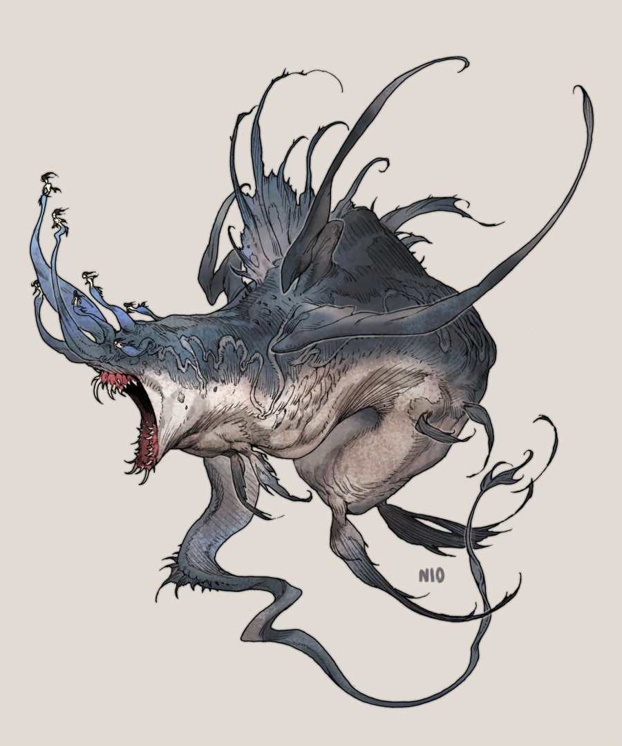 ArtStation - Hydra mermaid