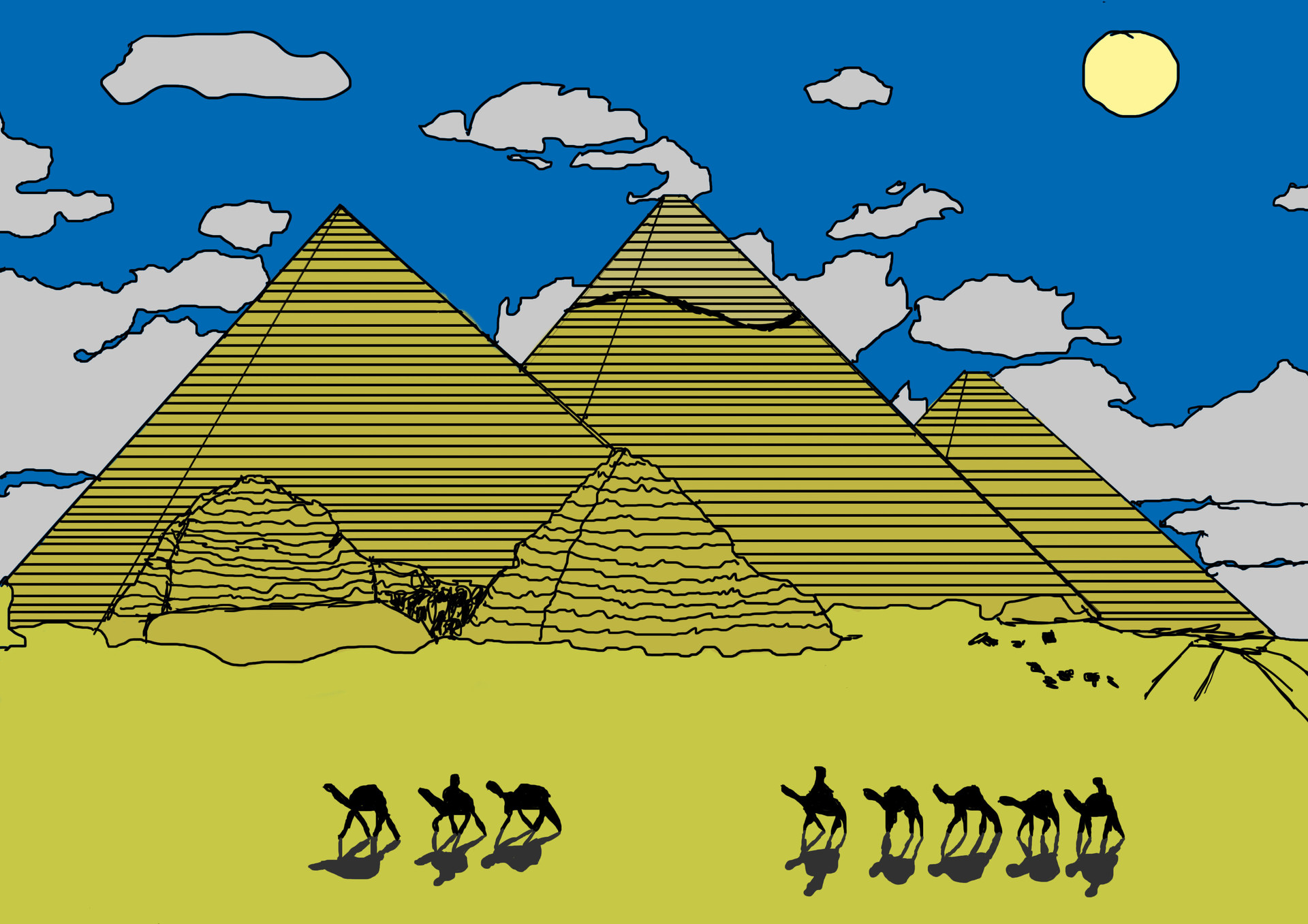 ArtStation - Pyramid Scene Concept