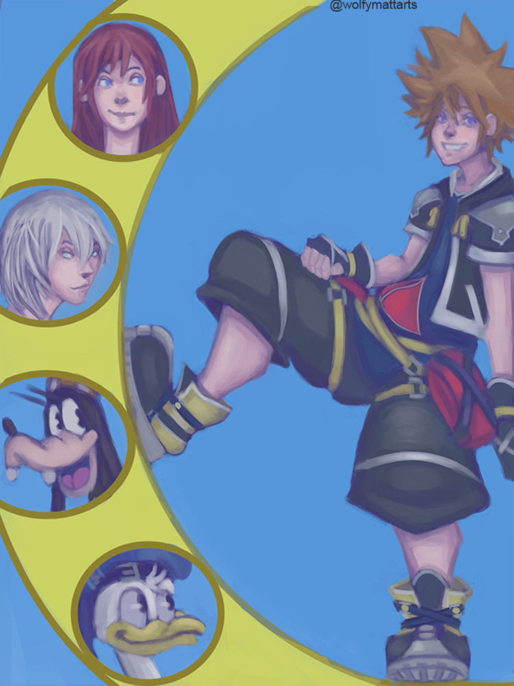 ArtStation - Sora - Kingdom Hearts