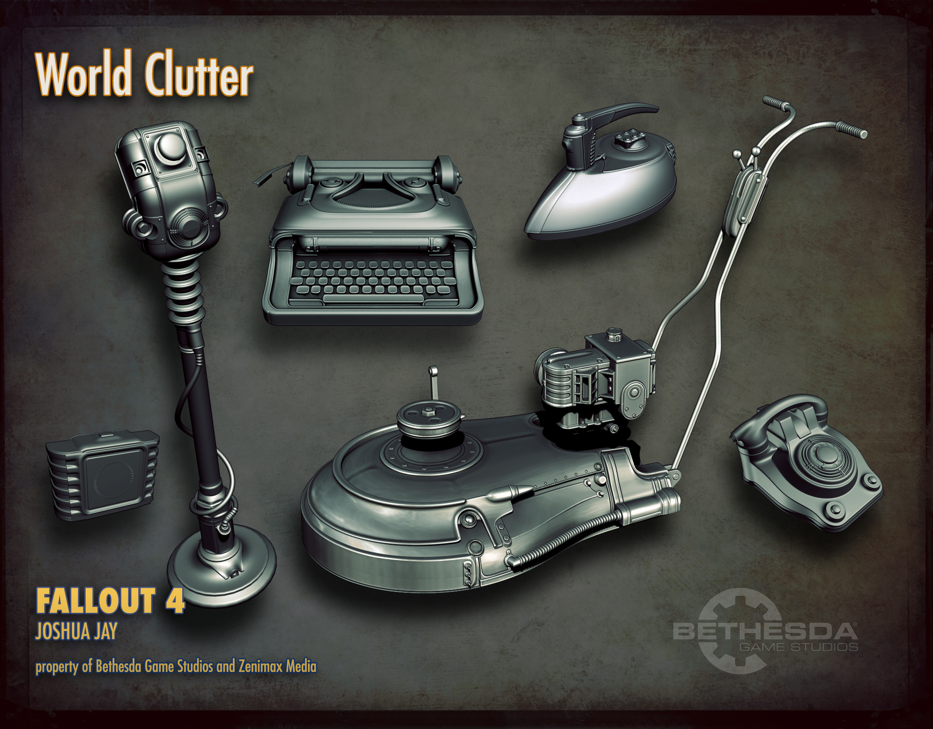 Josh Jay - Fallout 4 Props and Set Dressing