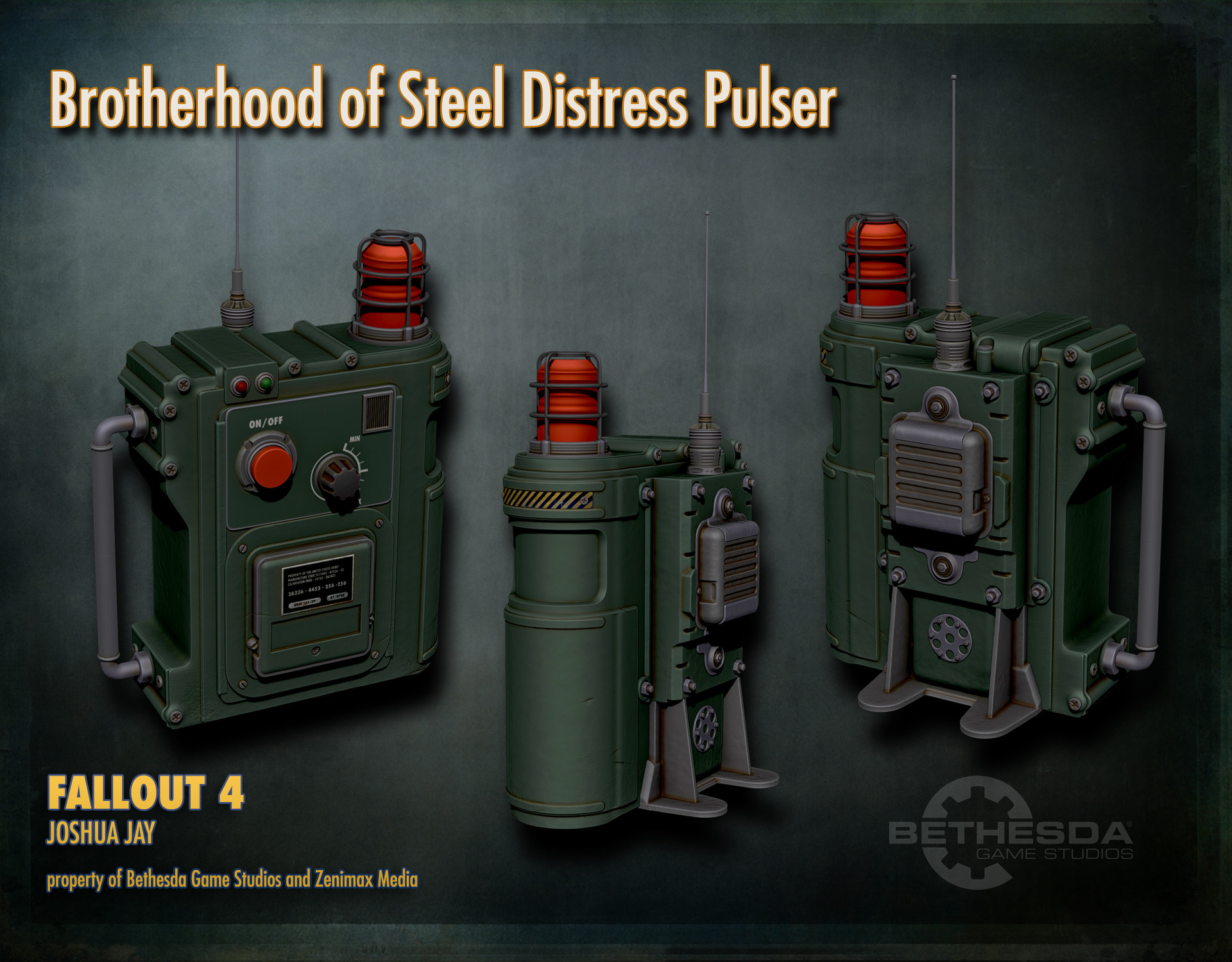 Josh Jay - Fallout 4 Props and Set Dressing