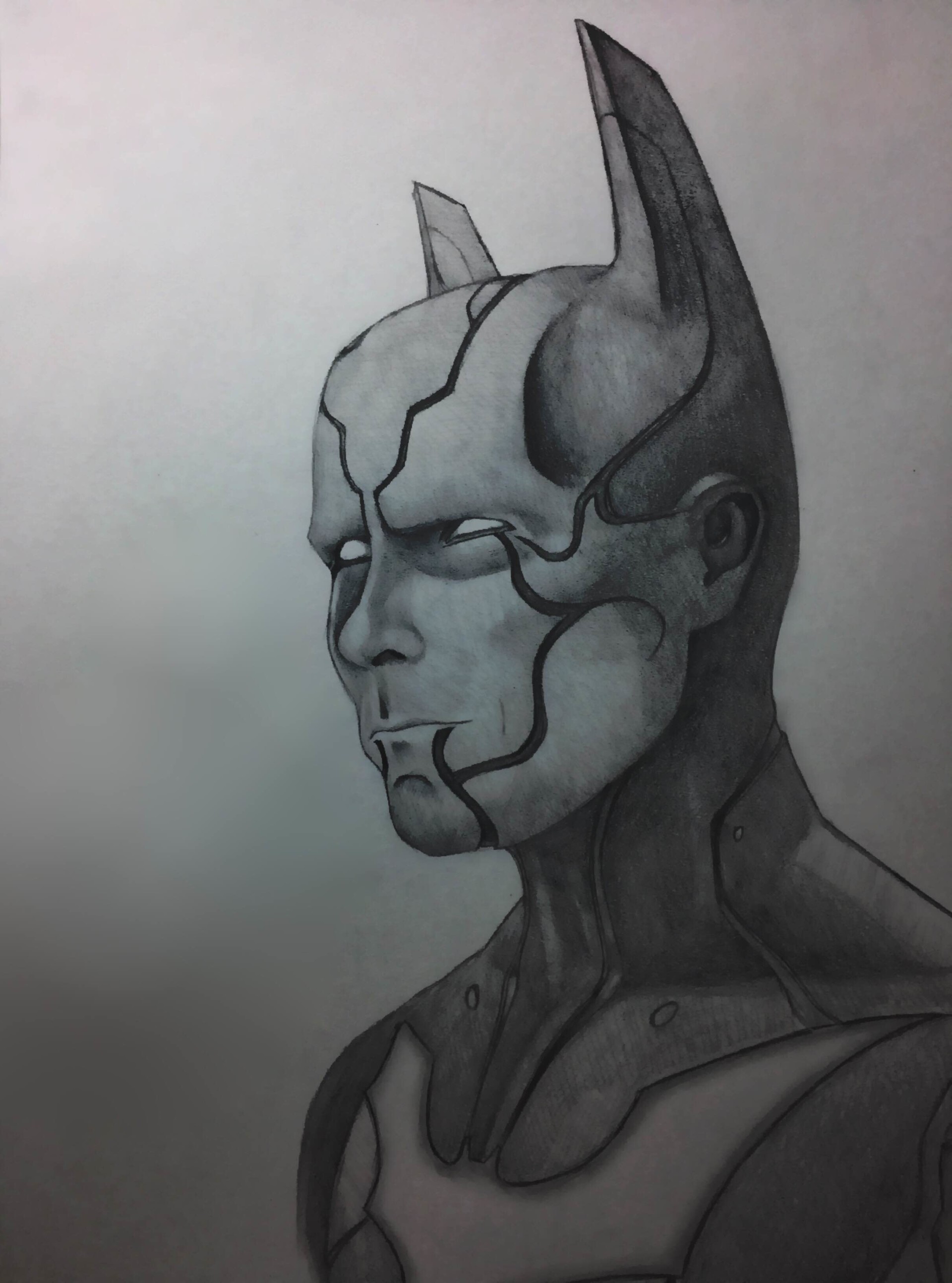 Batman Beyond Pencil Drawings