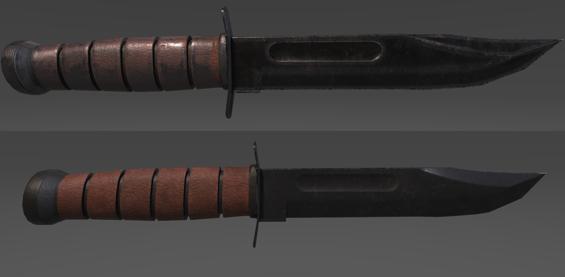 ArtStation - Ka-Bar Combat Knife