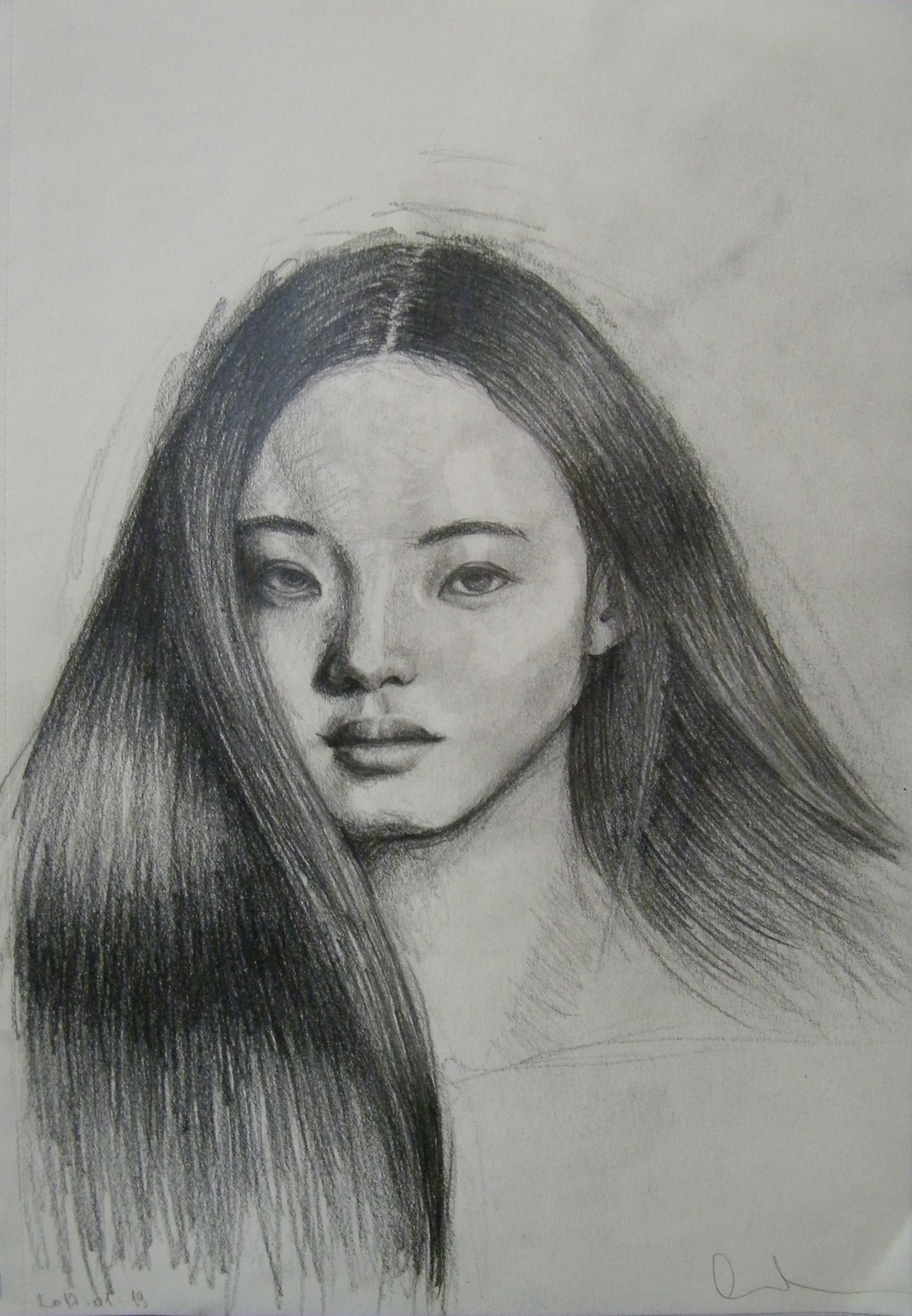 ArtStation - Asian gril portrait