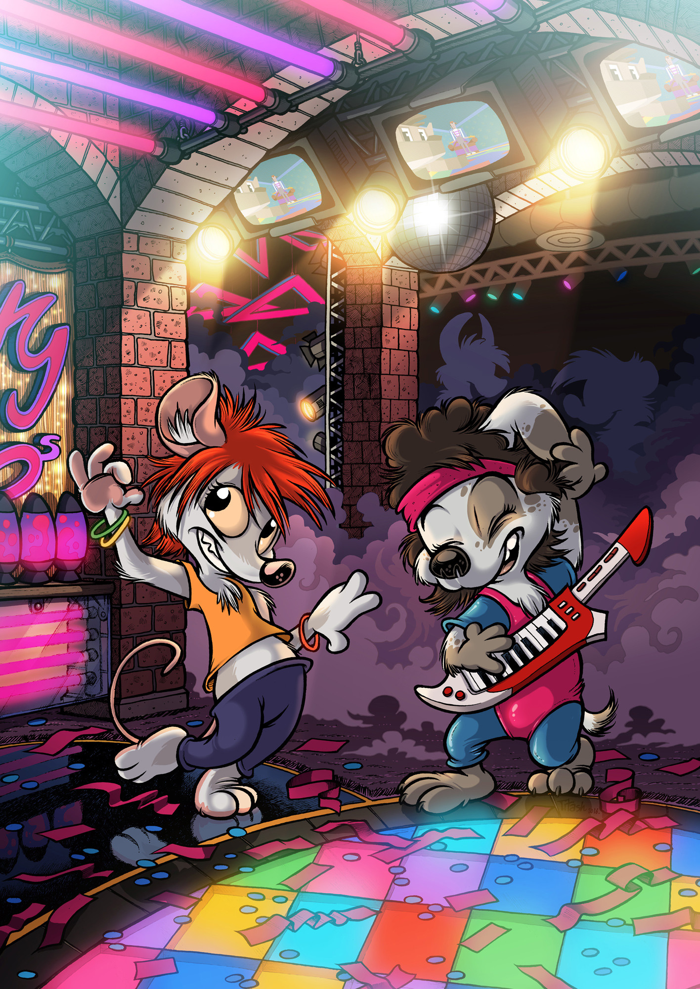 ArtStation - 80s Party