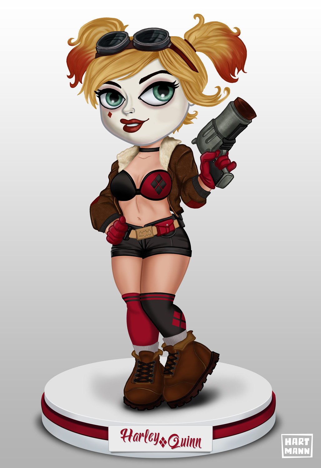 ArtStation - Harley Quinn Bombshell