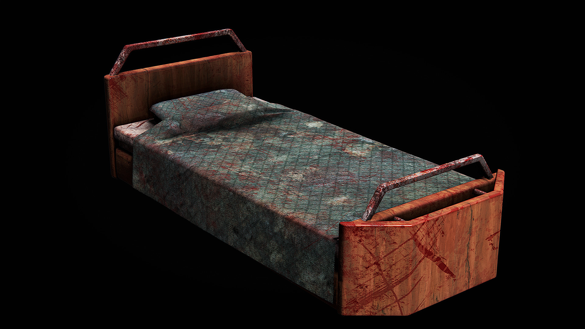 ArtStation - Abandoned Bed