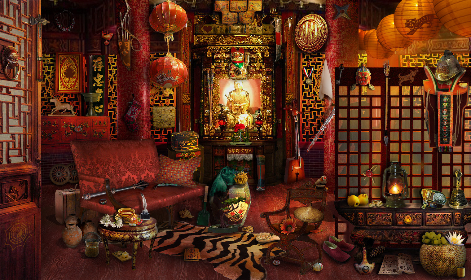 ArtStation - Hidden Object Scenes - Magnificent Millenium
