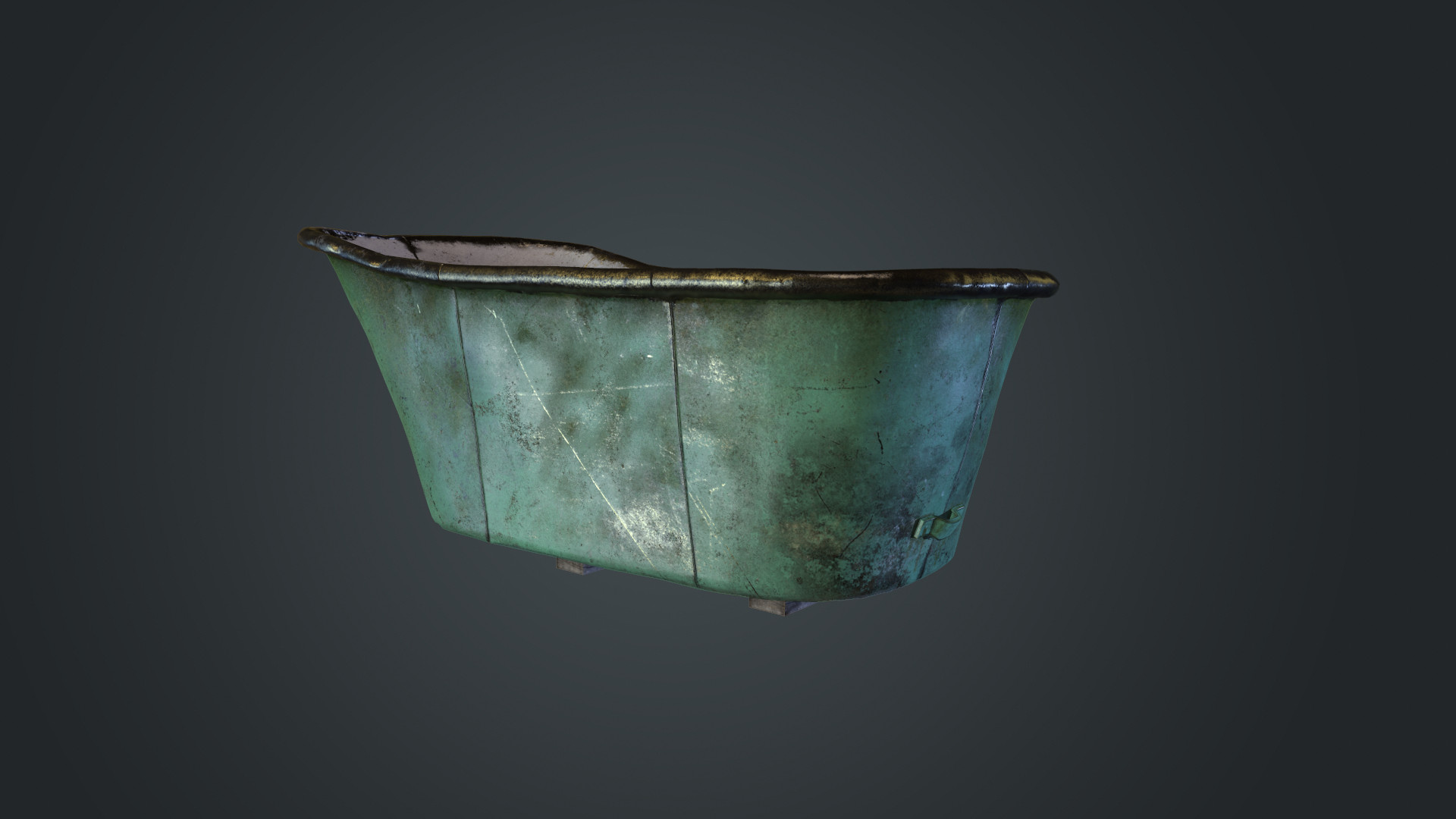 ArtStation - Rustic Copper Bath