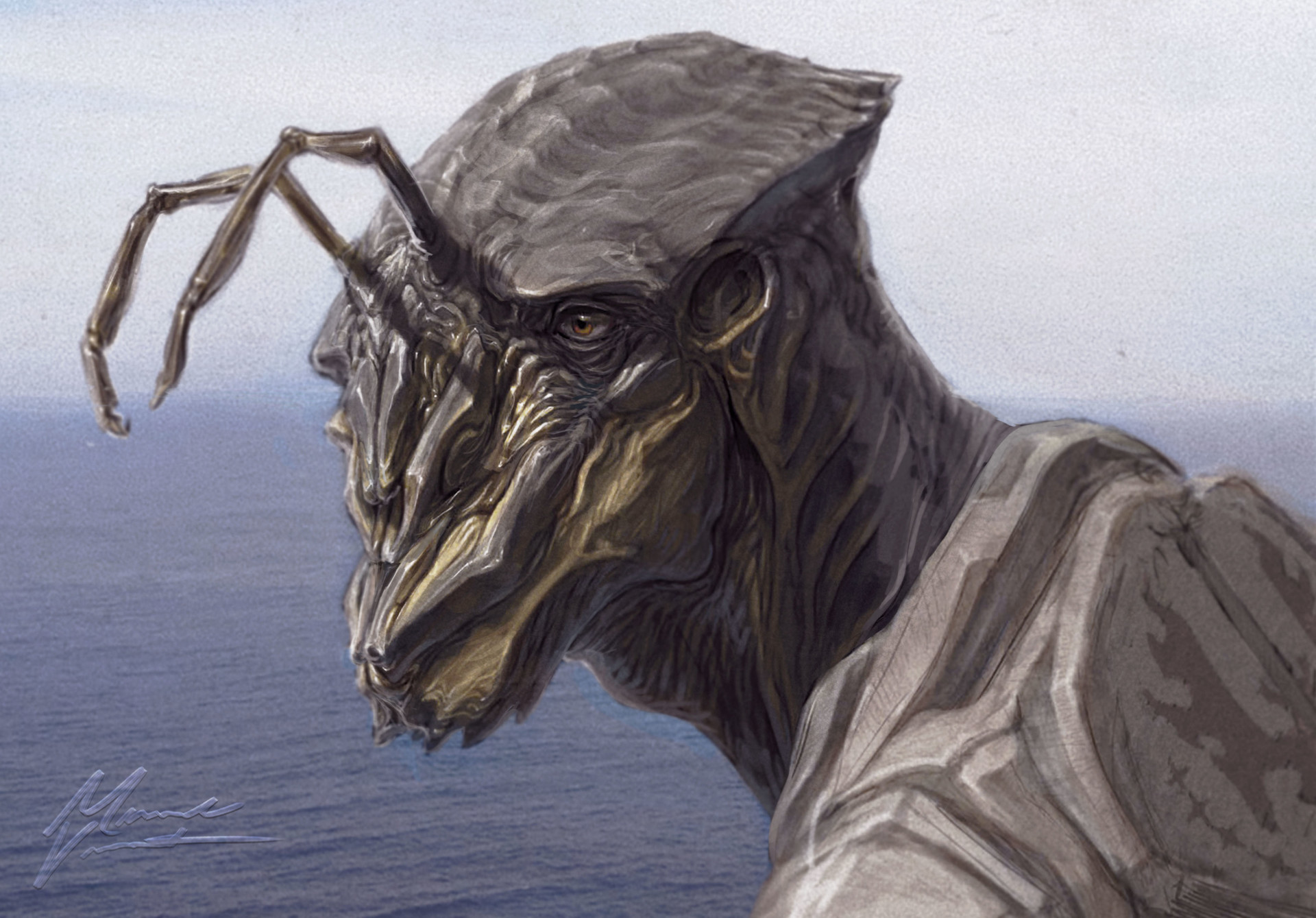 ArtStation - Alien Astronaut