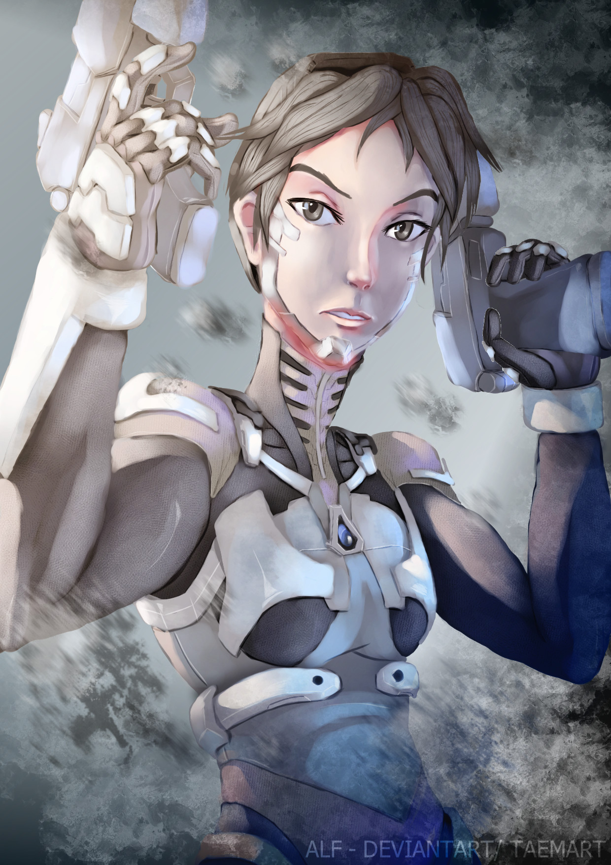 ArtStation - gun shut arela