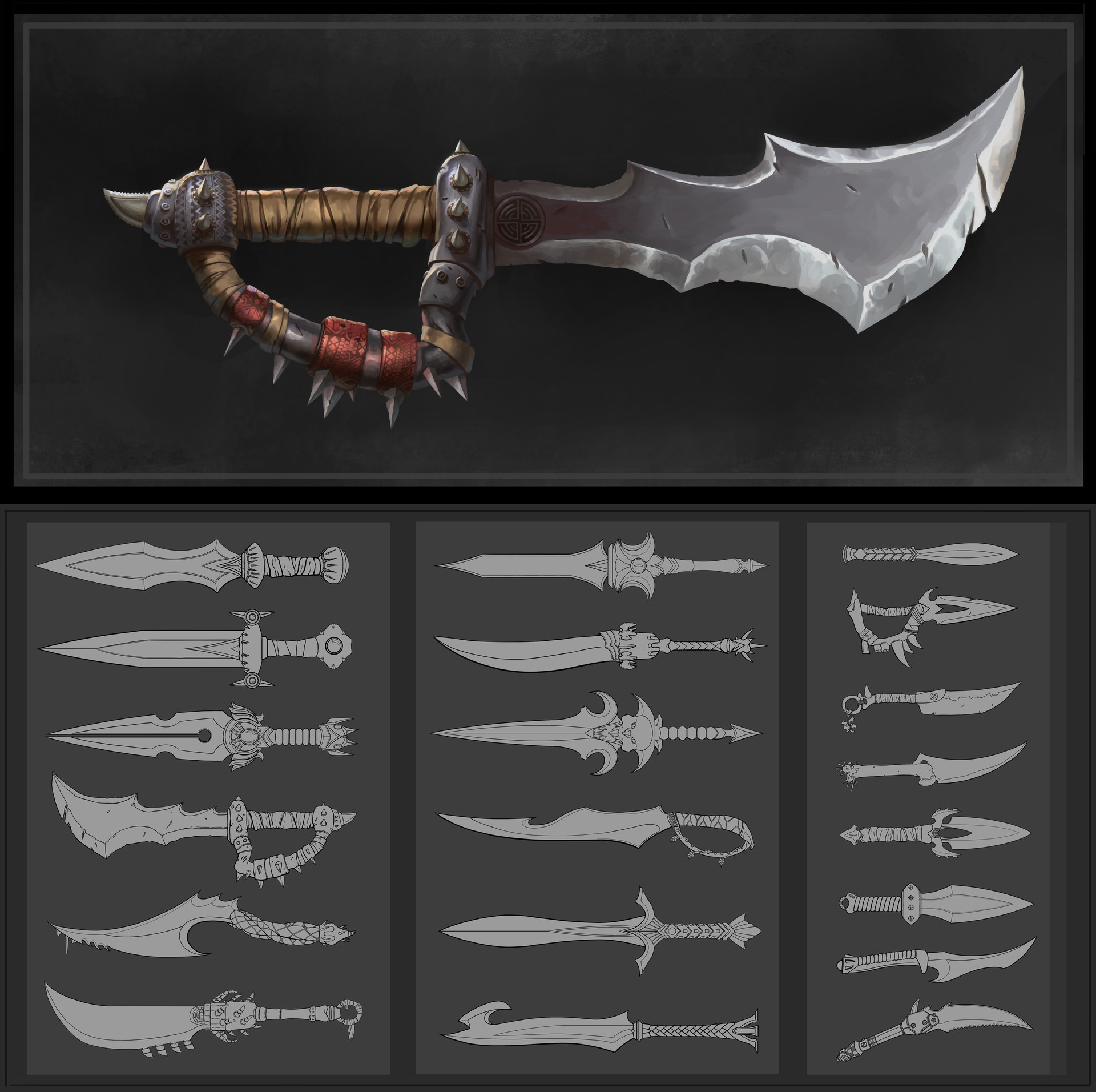 ArtStation - Sword Concepts