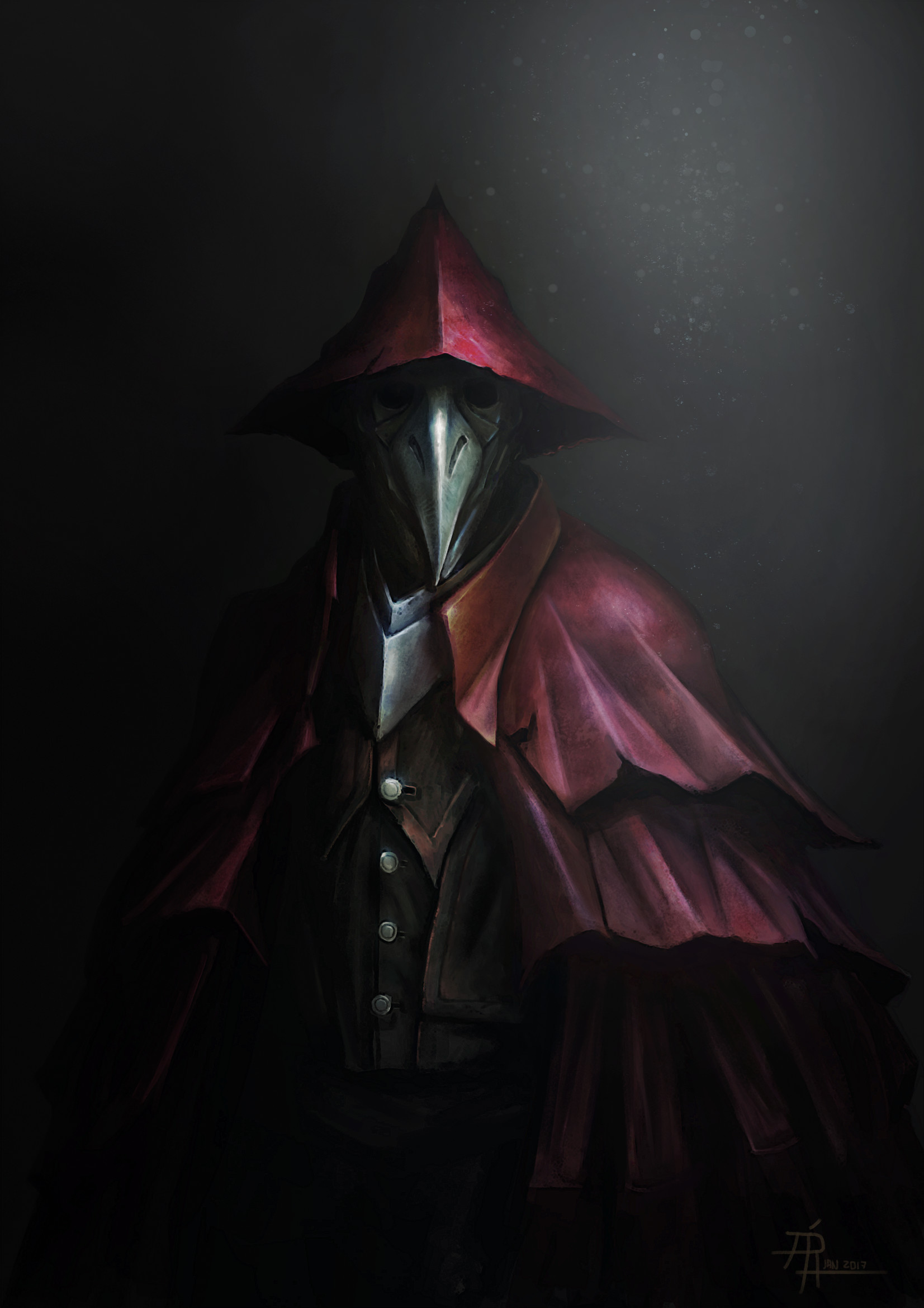 ArtStation - The Red Crow