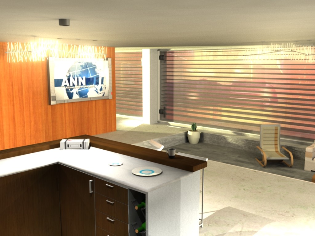 Alex Lawson - (WIP) Mass Effect inspired apartment