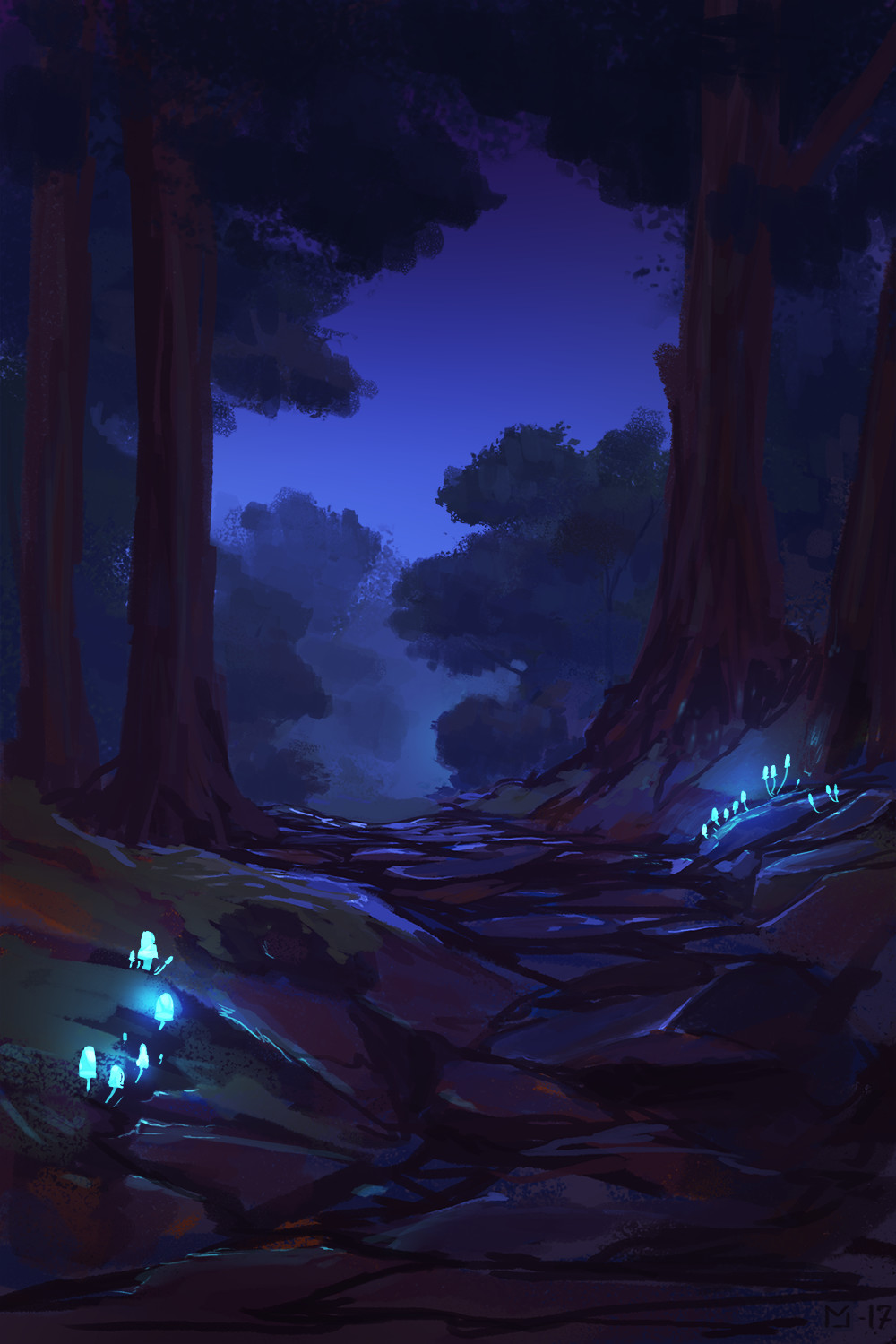 ArtStation - Forest trail