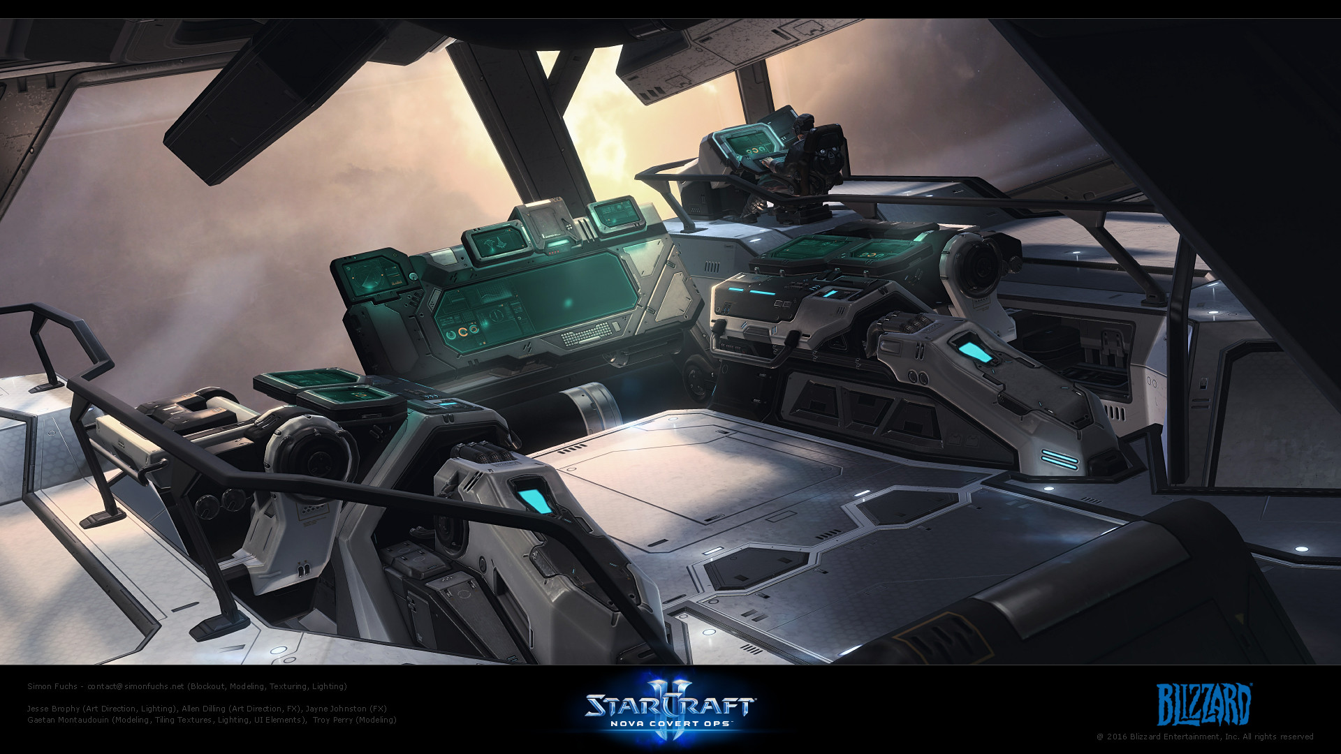 Simon Fuchs - SCII - Nova Covert Ops - Environment Work