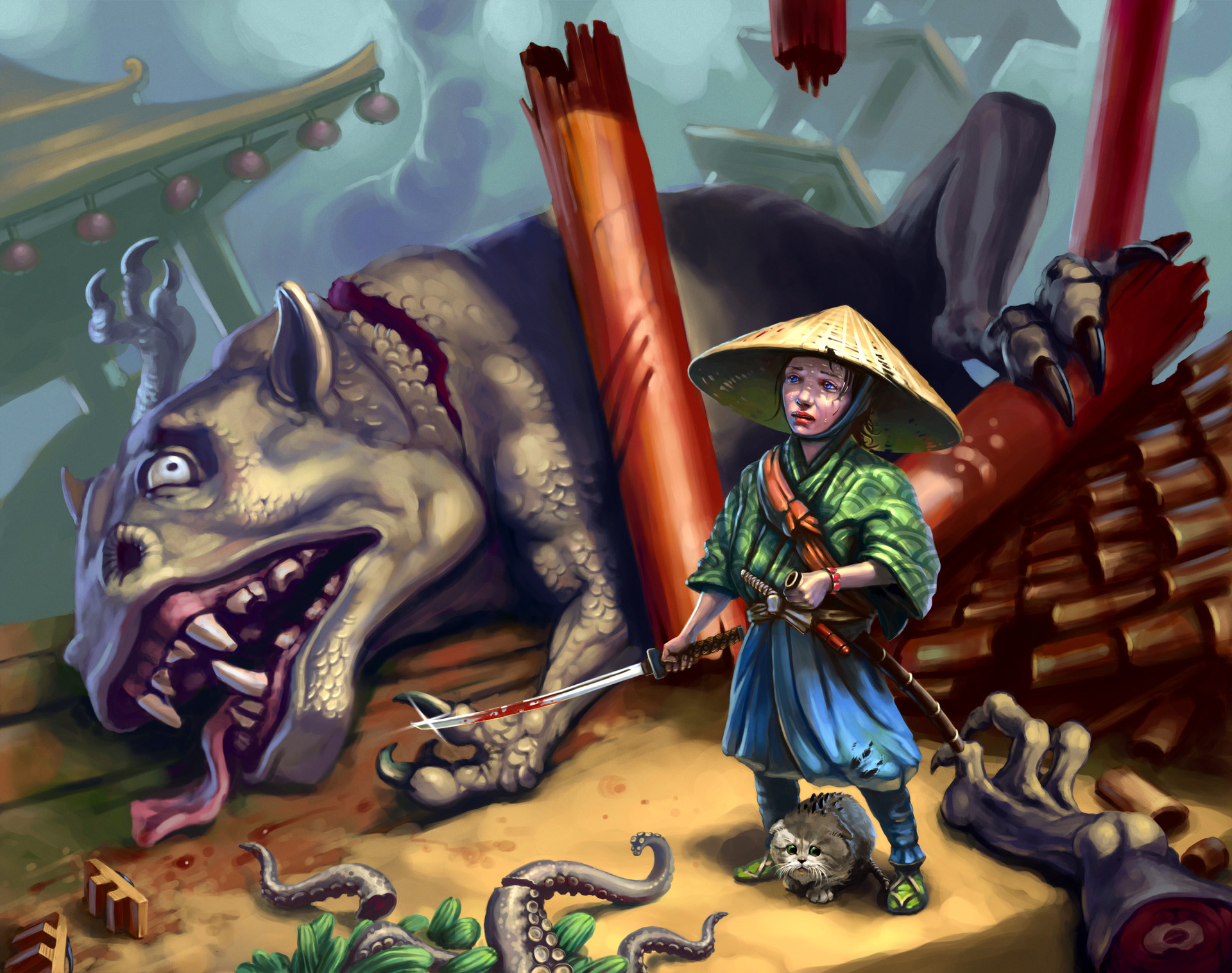 ArtStation - Comeback home.