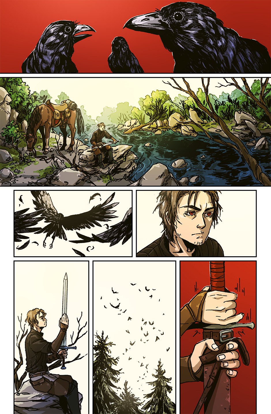 how to draw fantasy comics