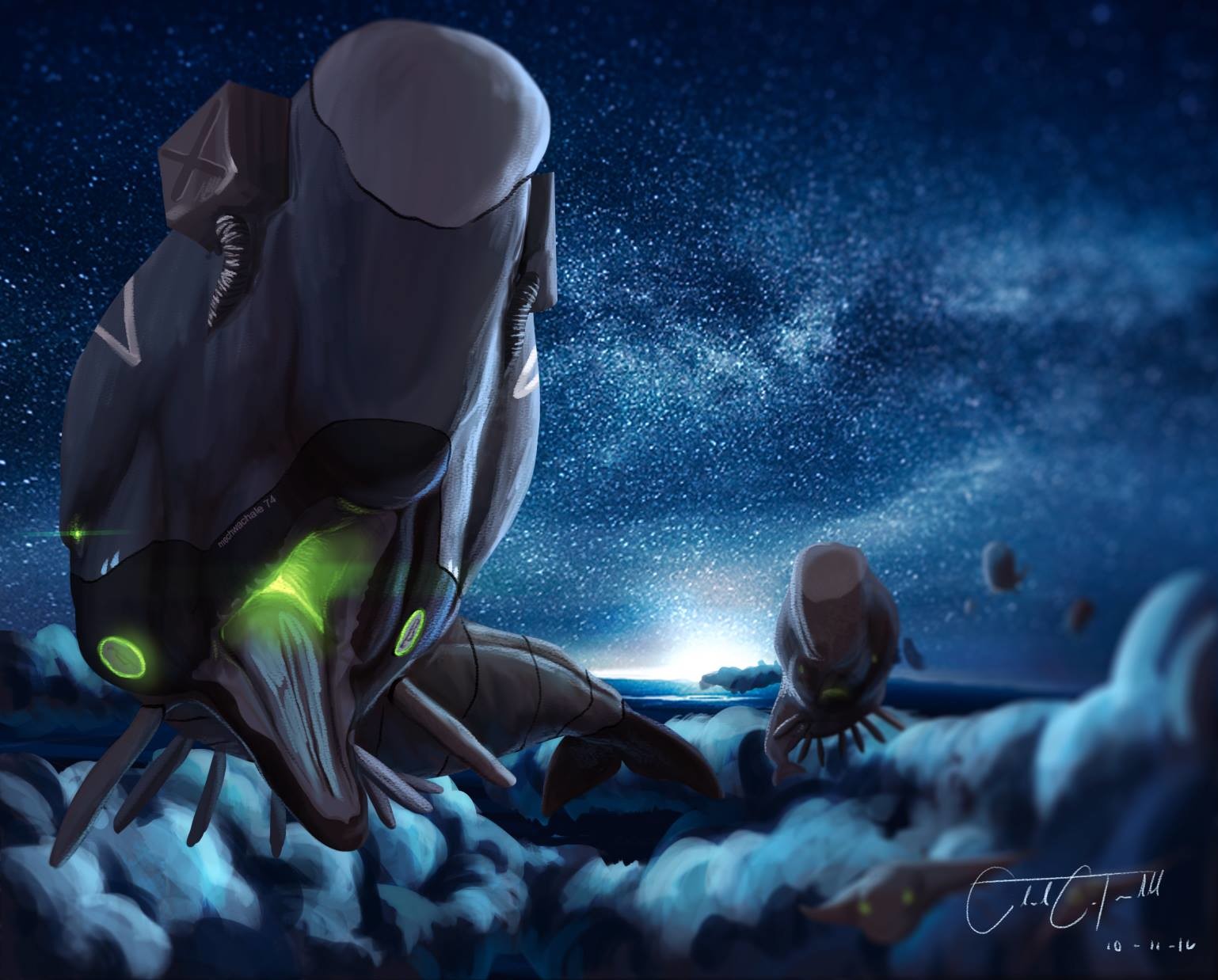 ArtStation - Mechanical Whale