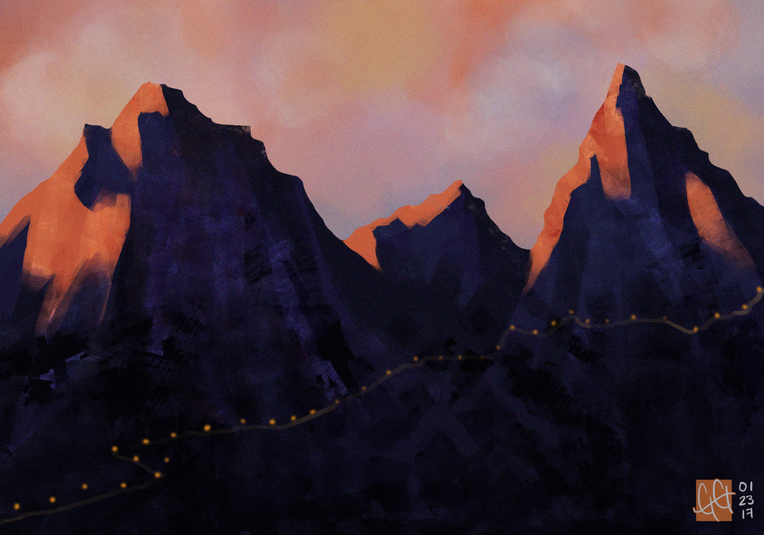 ArtStation - mountain