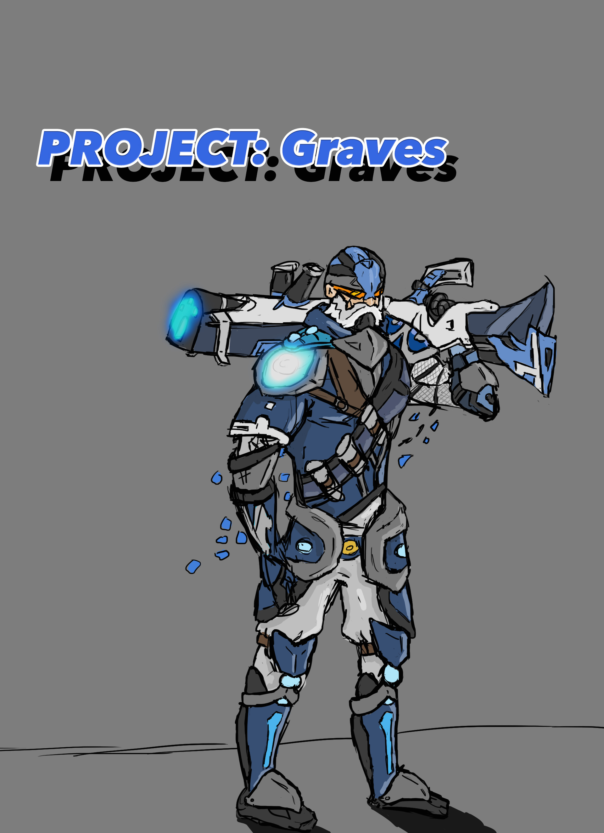 ArtStation - PROJECT: Graves_League_of_Legends