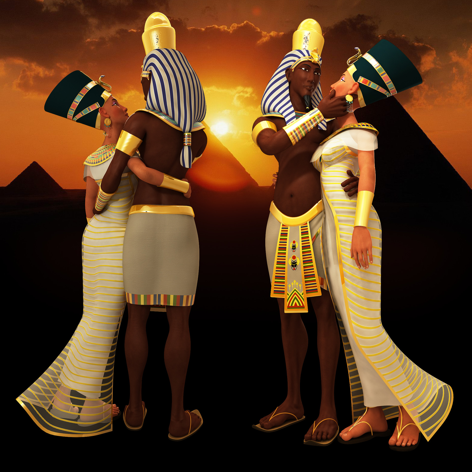 ArtStation - nefertiti - akhnaton