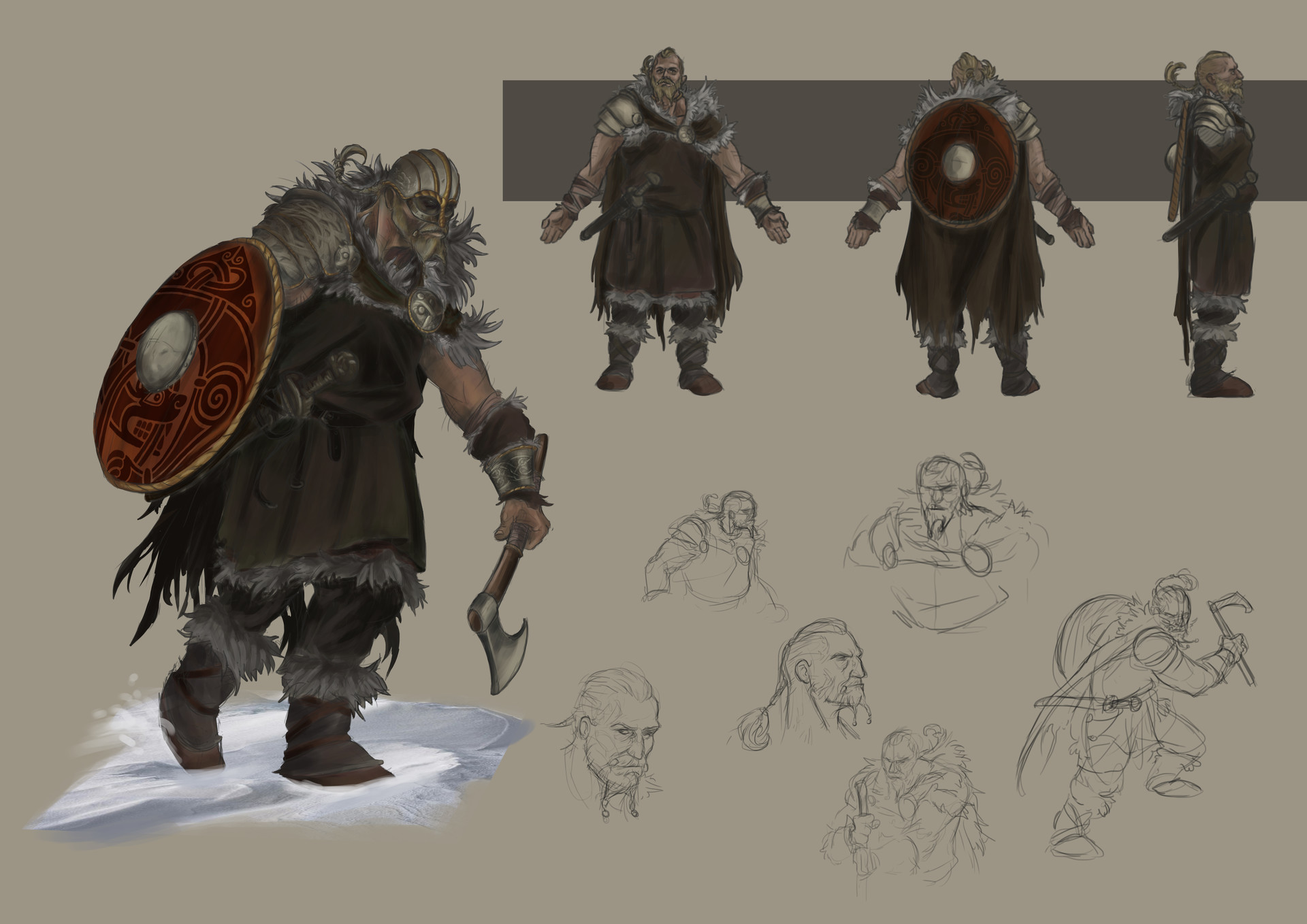 ArtStation - Viking hero